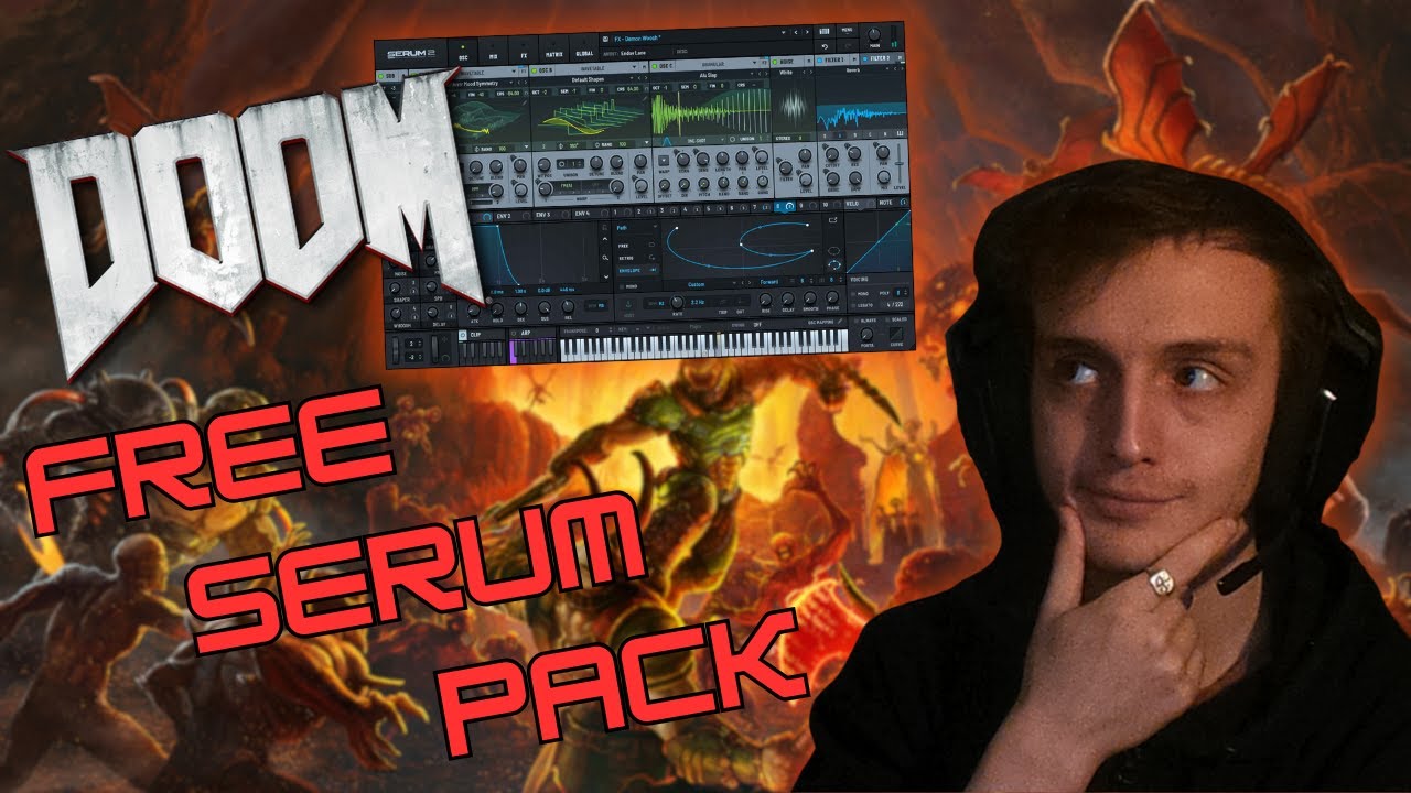 How to fully make a DOOM Style track in Serum 2 - YouTube