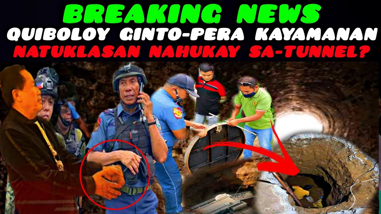 QUIBOLOY MAY KASAMANG NAKABAON NA GINTO-PERA NYA SA-TUNNEL HINUKAY NG ...
