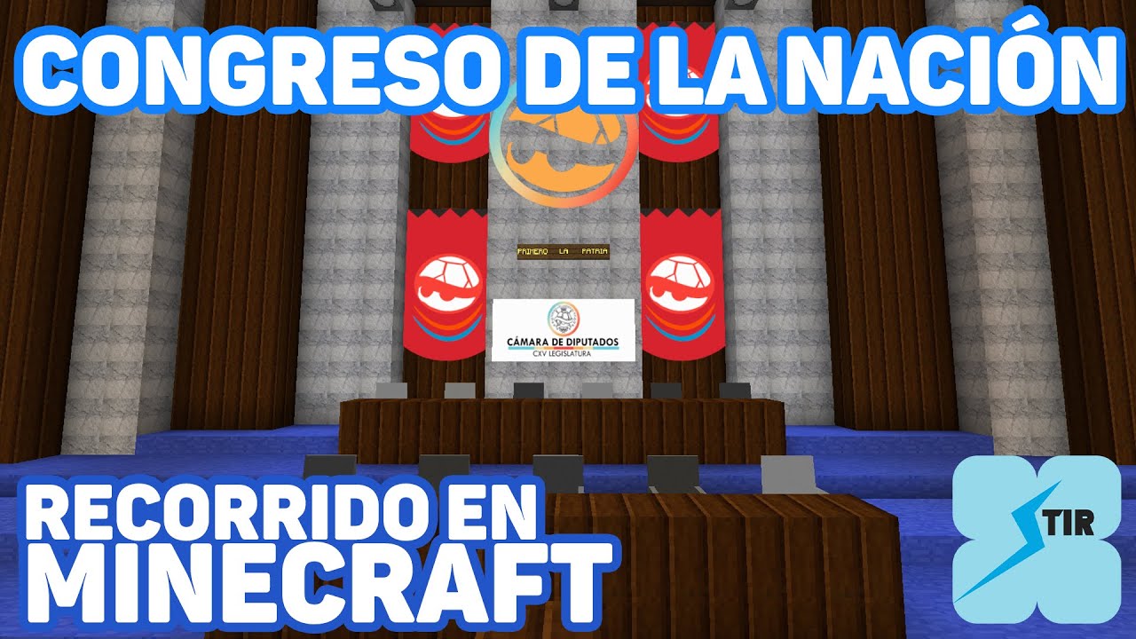 Congreso de la Nación - Obras en Minecraft - YouTube