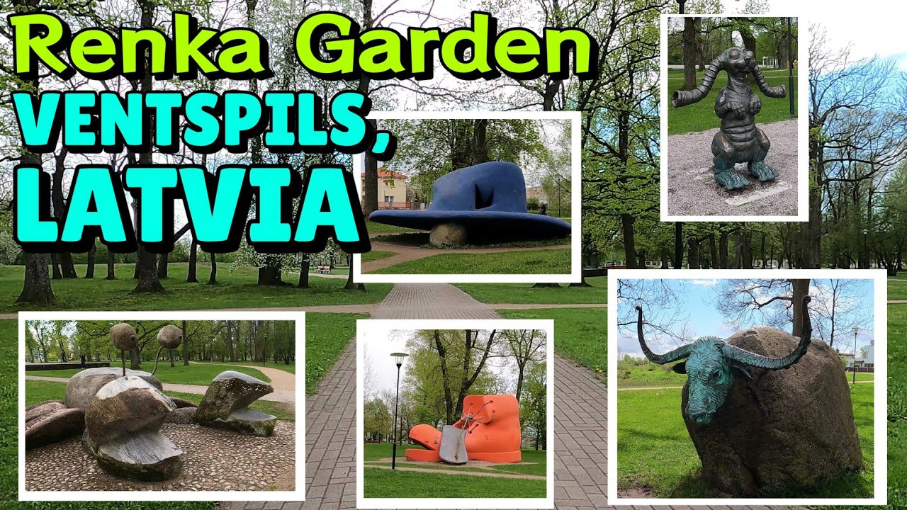 Walk in Renka Garden, Ventspils, LATVIA🌳 - YouTube