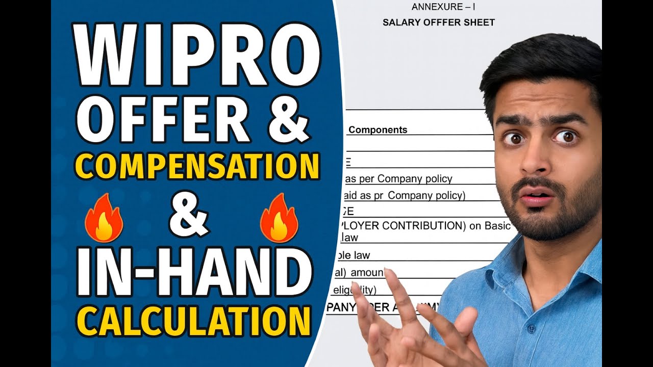 2026 Wipro Offer Letter & Salary Breakup Explained | In-Hand Salary ...