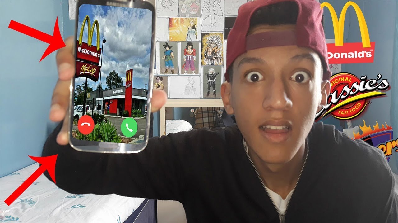 PRANK CALLING FAST FOODS RESTAURANTS - YouTube