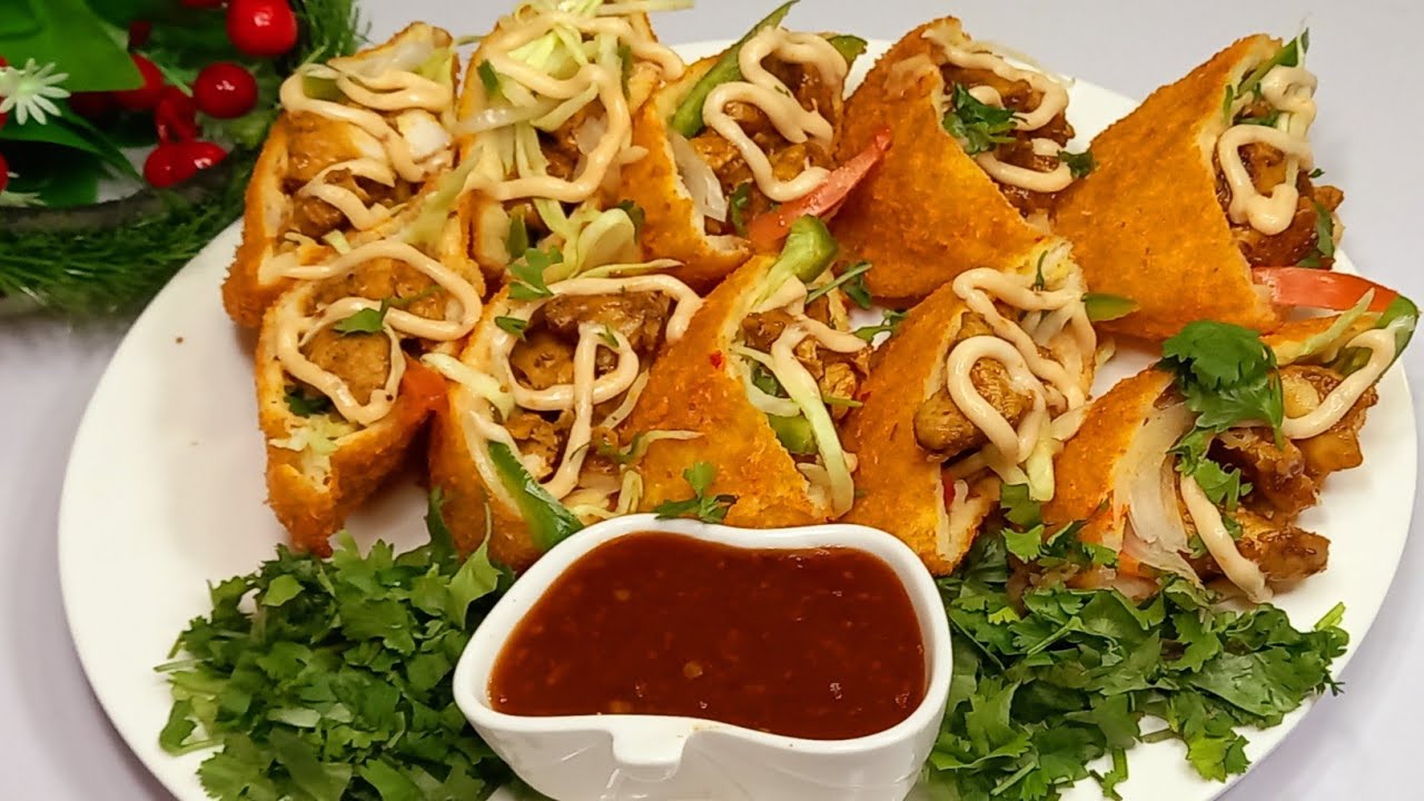 نیو سٹائل ‏پاکیٹ شوارما بنائیں اور سب کا دل جیت لیں|Bread Pocket Sharma ...