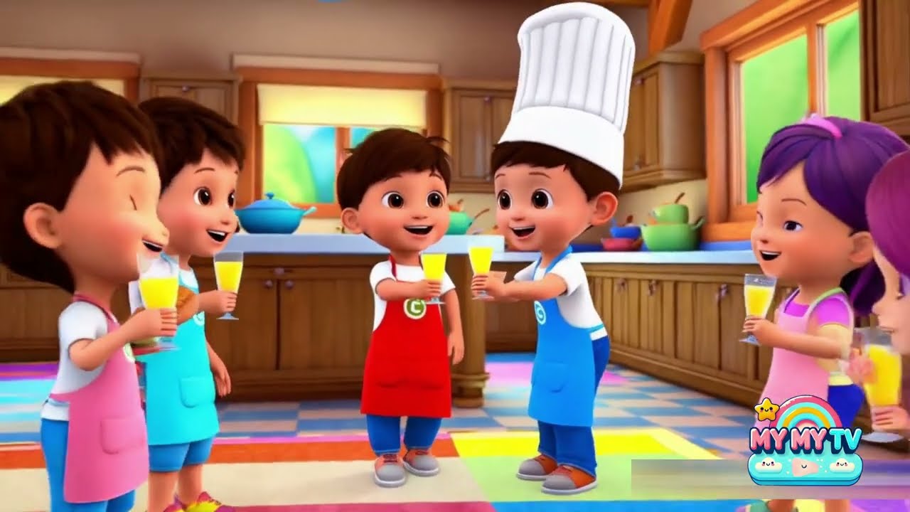 The Little Chef’s Kitchen Delight 🍽️ | Fun Cooking Song for Kids ...
