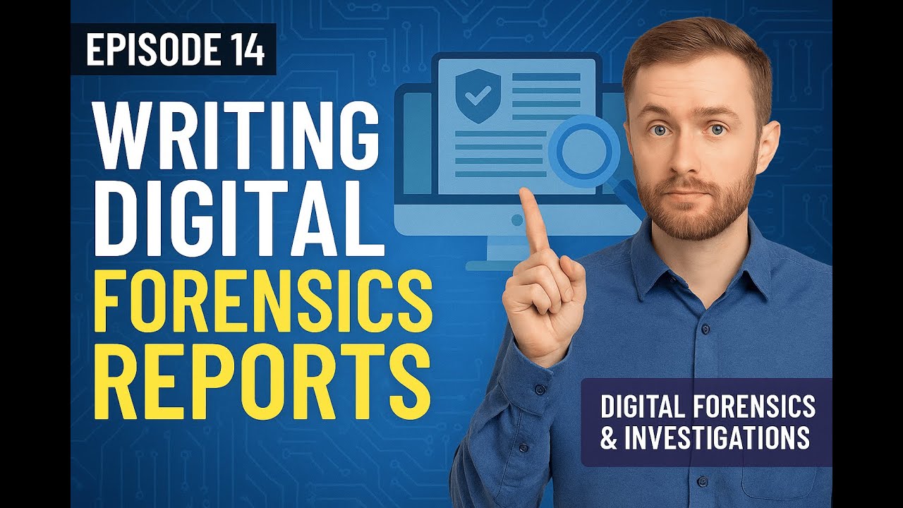 Episode 14 – Writing Digital Forensics Reports: Structure, Tools ...