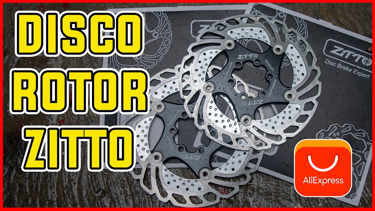 Disco rotor 160 MM ZITTO enfriamiento - Discos Rotores Flotantes - YouTube
