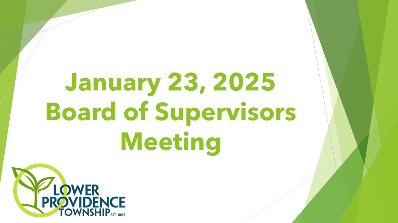 January 23, 2025 - Board of Supervisors - YouTube