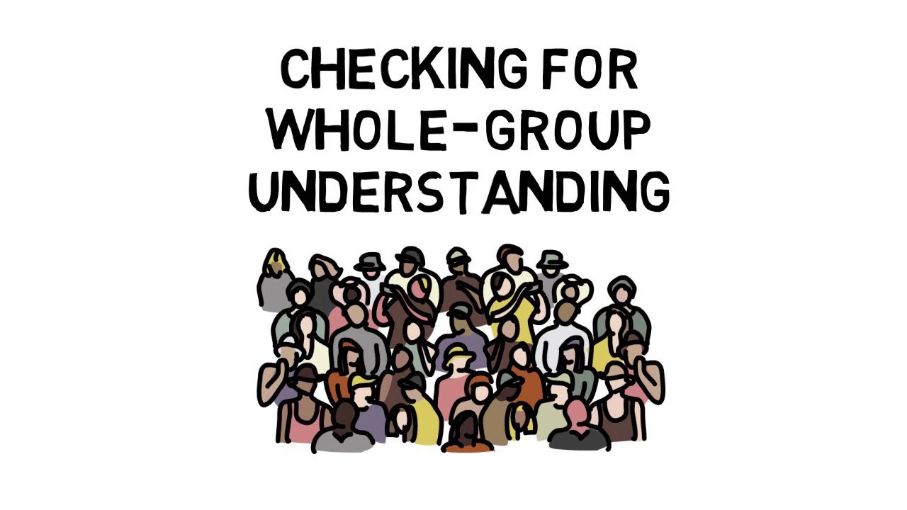 Whole Group - Checks For Understanding - YouTube