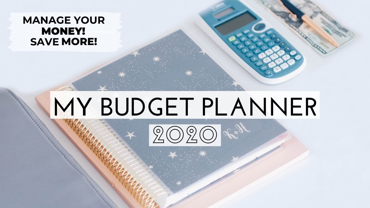 MY BUDGET PLANNER! 2020 | HOW TO START BUDGETING | SAVE MORE MONEY ...