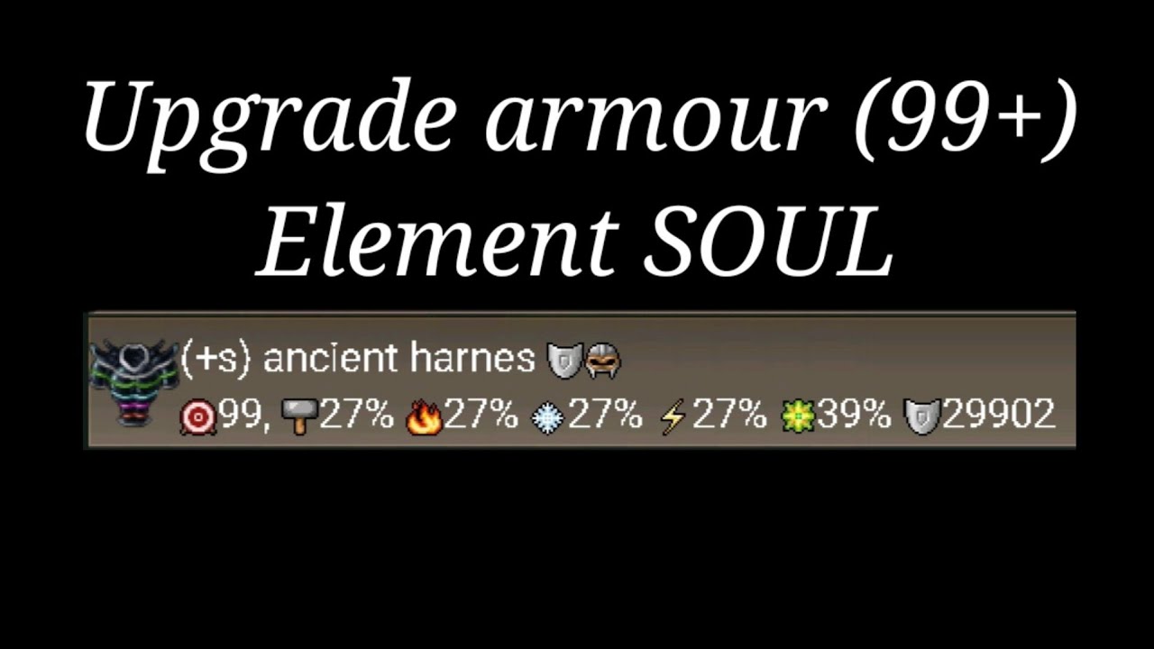 TibiaME • upgrade Armor(99+) soul - YouTube