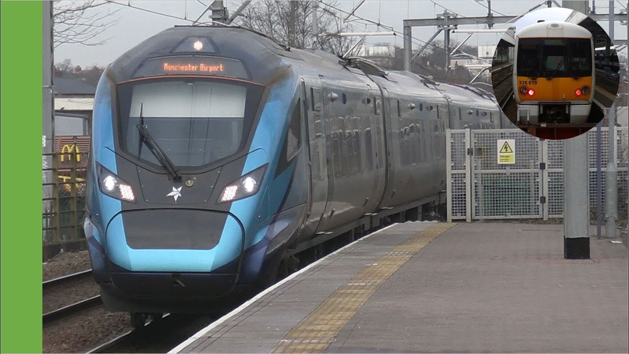 Trains at Chorley - YouTube