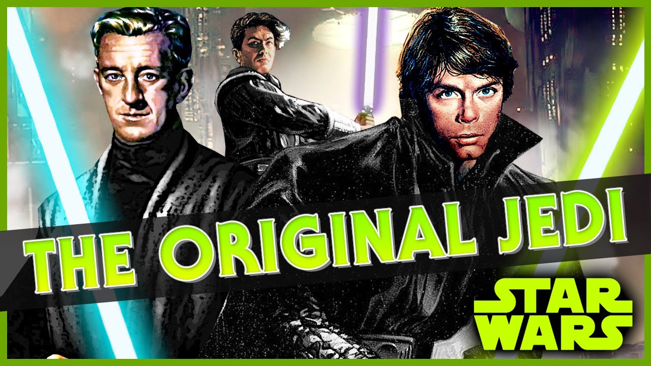 The Jedi in Black - How Jedi ORIGINALLY Were to Look Like - YouTube