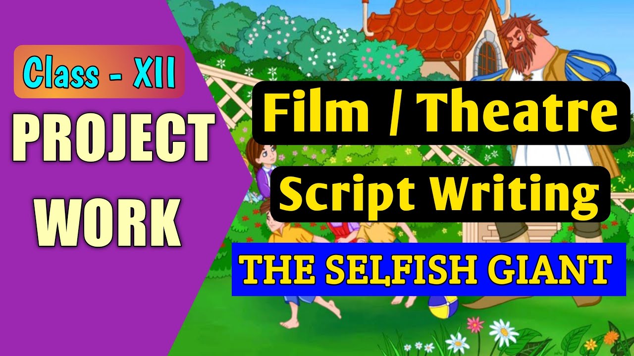 H.S English Project Work || Film / Theatre Script Writing || The ...