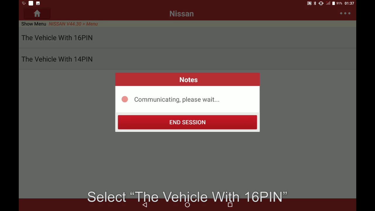 X-431 | Nissan Maxima: Signature Light Setting | LAUNCH - YouTube