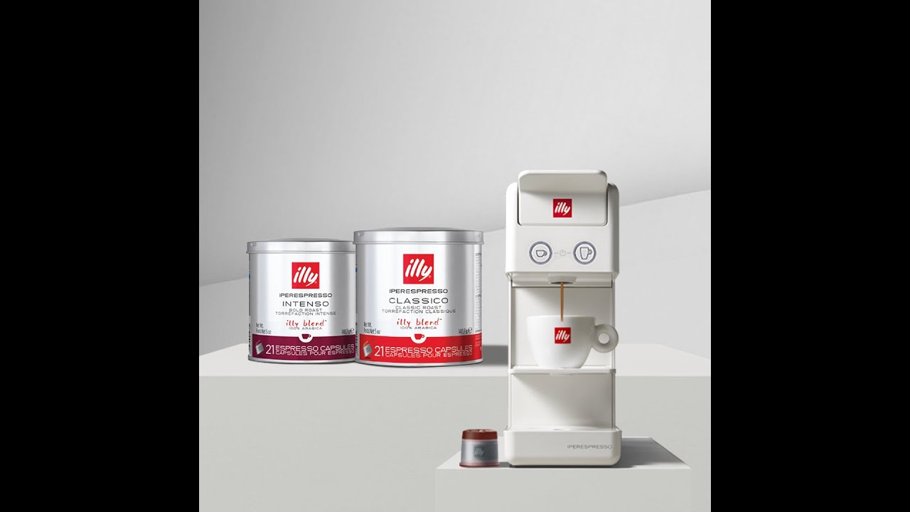 illy IPERESPRESSO CAPSULE COFFEE MACHINE Y3.3 - YouTube