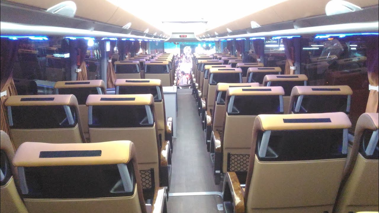 SINGLE GLASS TERSPESIAL - Review Bus PO SAN Jetbus 3+ SDV, Scania K-410 ...