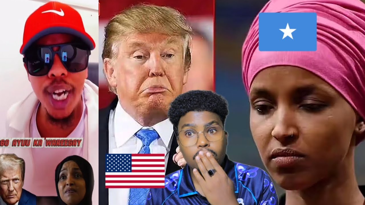 XIL KA QAADIS ILHAAN CUMAR OO SOMALIA LAGU CAAYEY KADIB… - YouTube