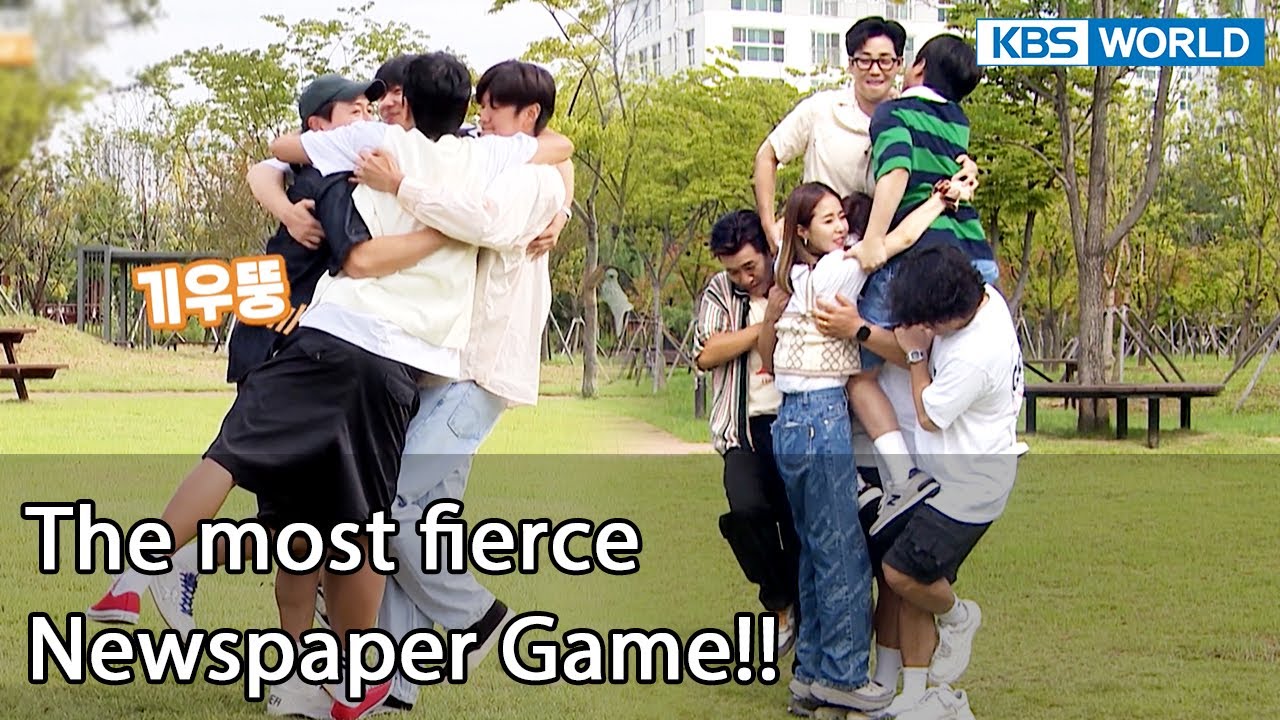 The most fierce Newspaper Game!! [Two Days and One Night 4 : Ep.141-3 ...