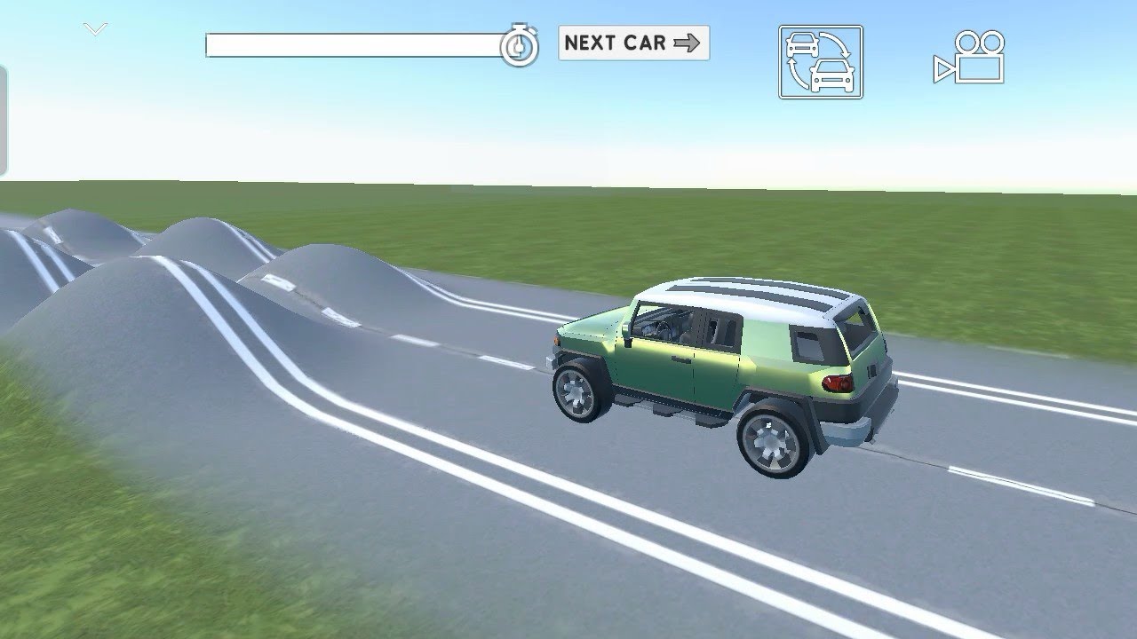 Car vs Massive Speed Bump – Flying Car Driving Simulator – Offline ...