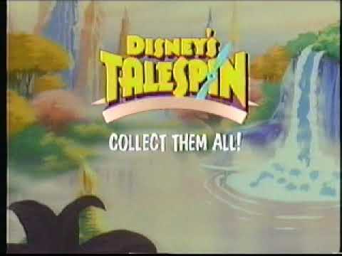 Apertura, intermezzi e chiusura di Talespin True Baloo VHS 1991