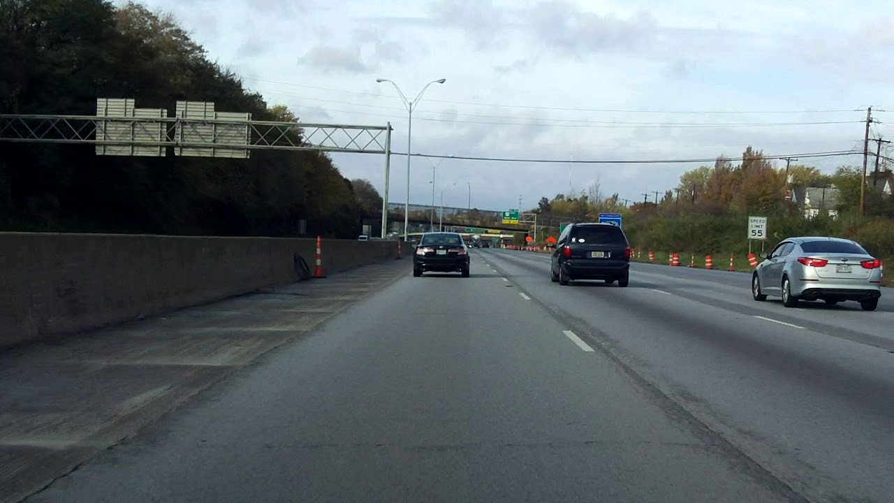 Interstates 76 & 77 - Ohio (Exits 23 to 20) westbound - YouTube