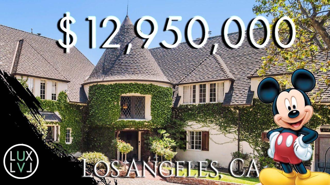 THE HOUSE THAT WALT DISNEY BUILT. Constructed in 1932 (in los feliz ...