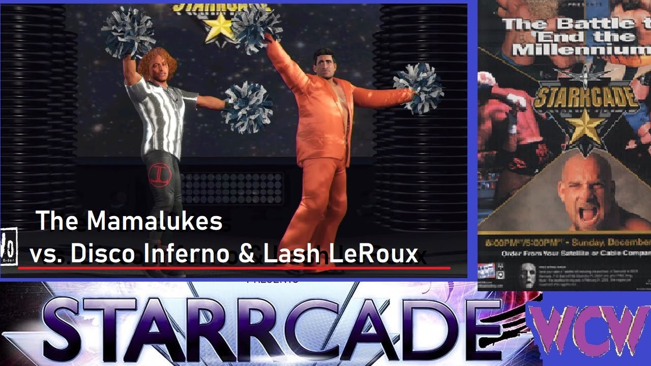 Starrcade'99 | The Mamalukes (Big Vito & Johnny the Bull) vs. Disco ...
