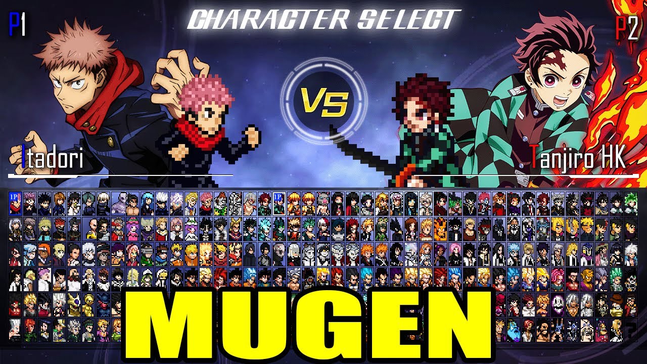 Yuji Itadori Vs All Shonen MC - ANIME MUGEN - YouTube