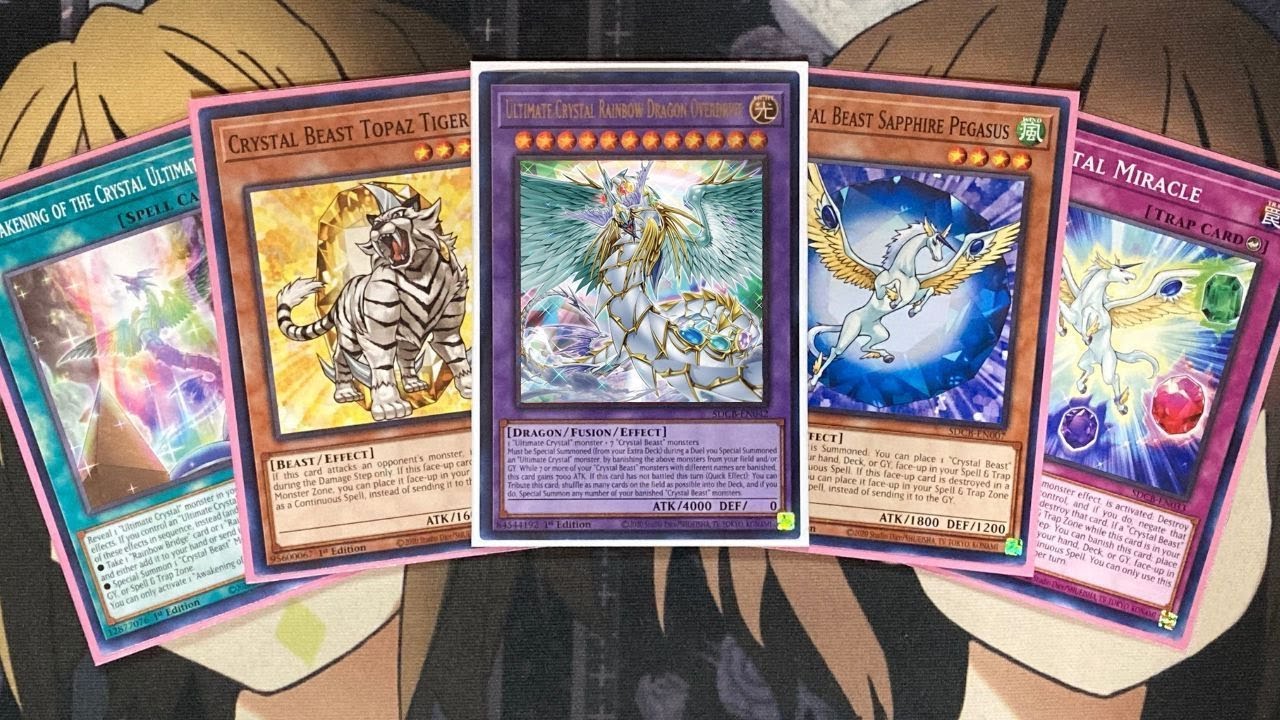 My Crystal Beast Yugioh Deck Profile For Post Legend Of The Crystal