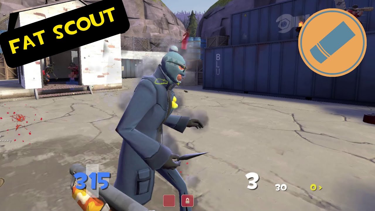 Team Fortress 2 Fat Scout Gameplay - YouTube