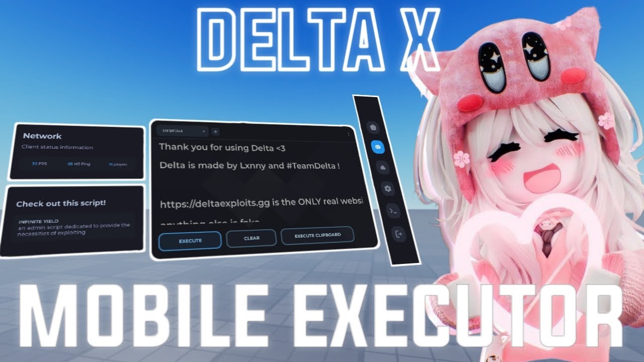Delta Executor Mobile | Delta X Executor Roblox No Key | Shife - YouTube