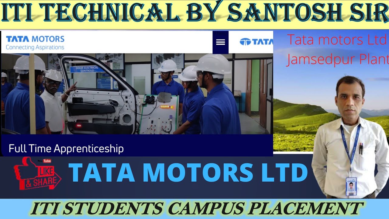Tata Motors Ltd Jamsedpur FTA Apprenticeship Training. - YouTube