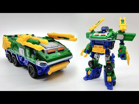 헬로카봇 그린팜 장갑차 로봇 장난감 변신 리뷰 Hello Carbot Green Farm Panzer Robot Toy ...