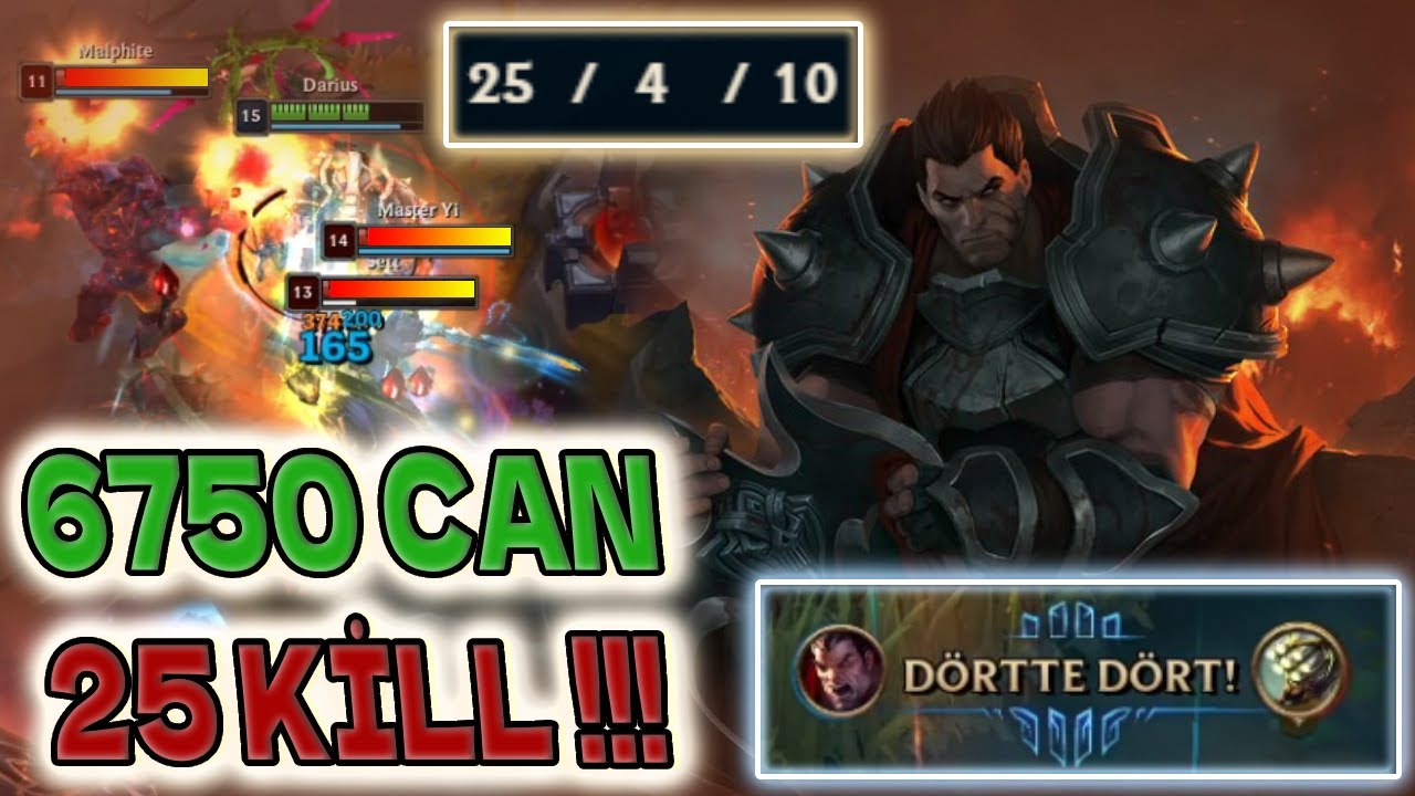 YENİ META FULL TANK DARİUS!! // YENİ SEZONDA TANKLAR AŞŞIRI GÜÇLÜ ...