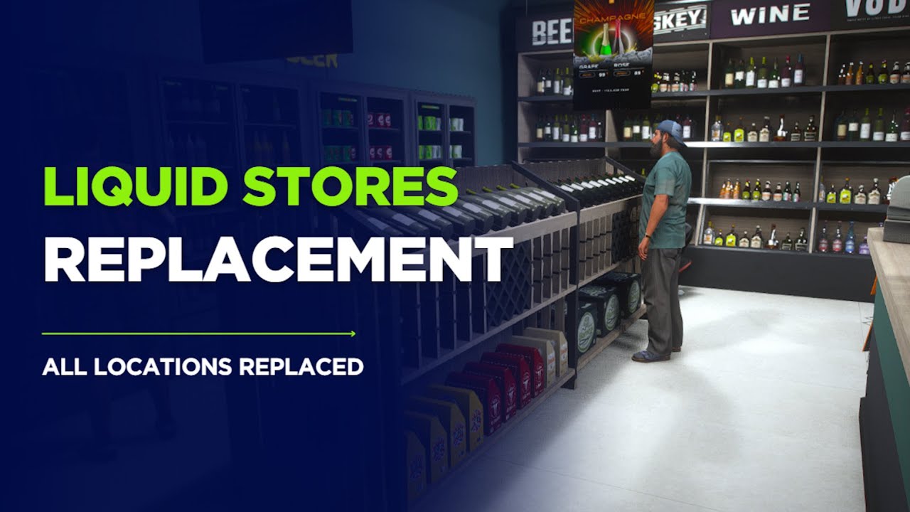FiveM Liquid Stores MLO - YouTube