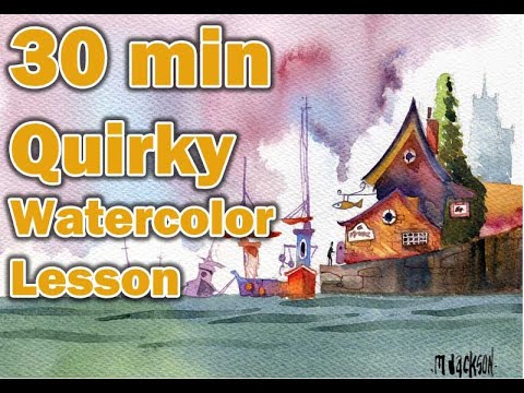 Quirky boats tutorial by Mike Jackson - YouTube