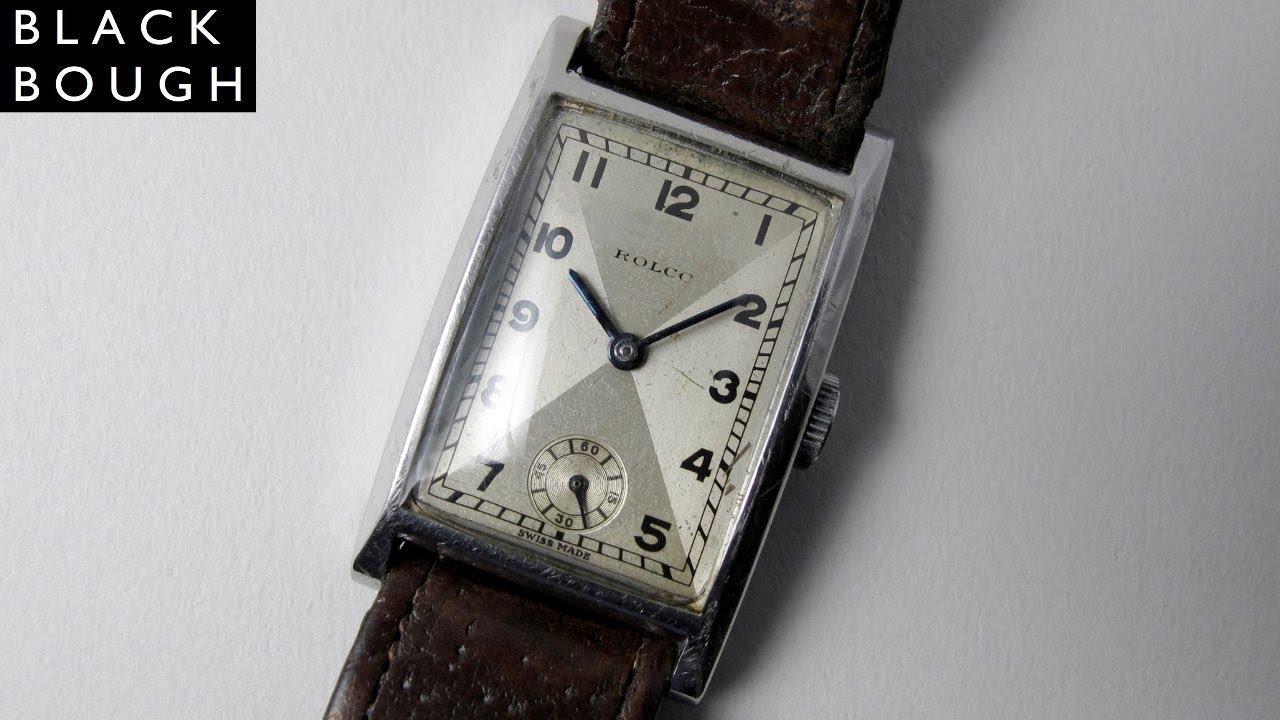 Rolco / Rolex Ref. 476 steel vintage wristwatch, circa 1935 - YouTube