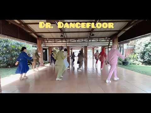 Dr. Dancefloor Line Dance Demo The Happy Dancing - YouTube