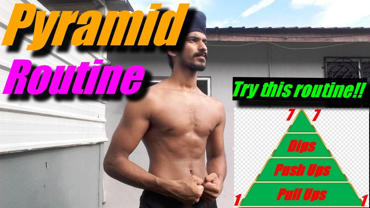Calisthenics Pyramid Workout Routine| Increase SIZE and STRENGHT| - YouTube