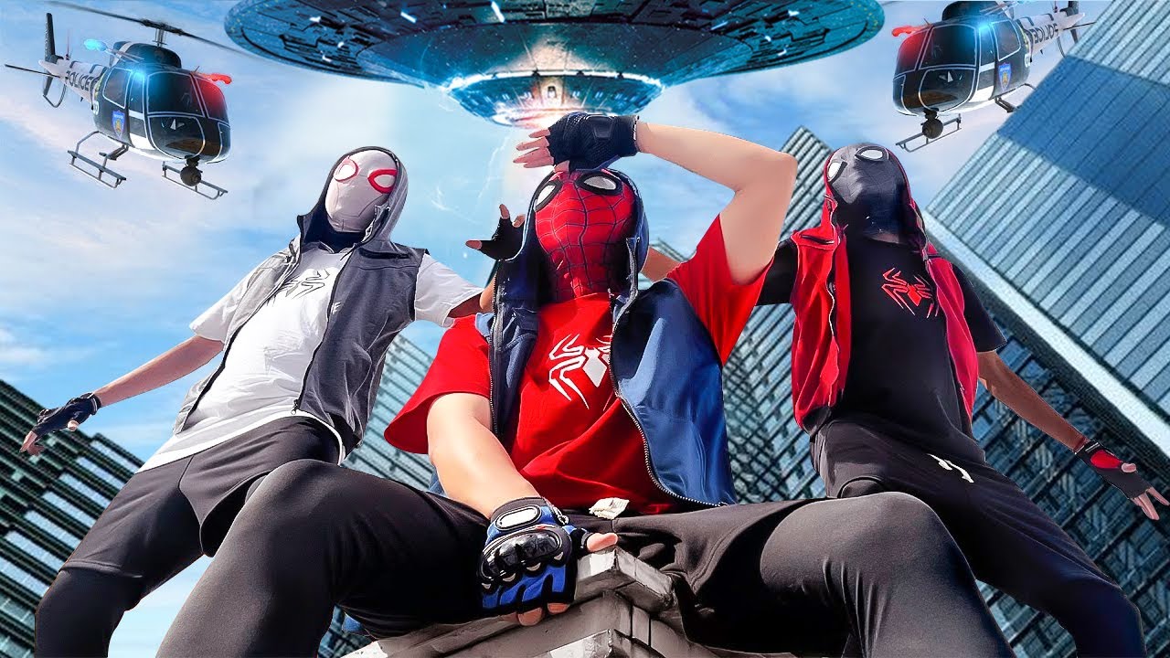 SPIDER-MAN Bros IN REAL LIFE || Action POV Movie (1 HOURs) - YouTube