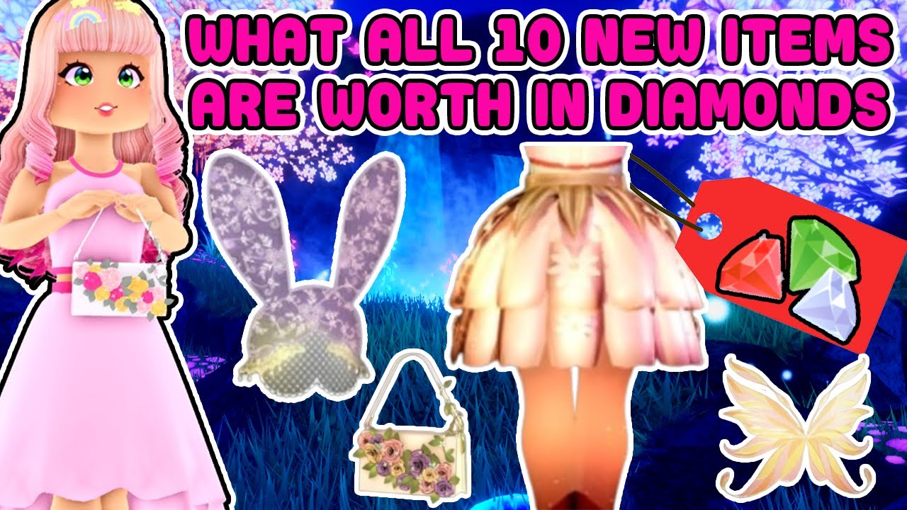 What ALL 10 NEW ACCESSORIES Are Worth In Diamonds Royale High Nature ...