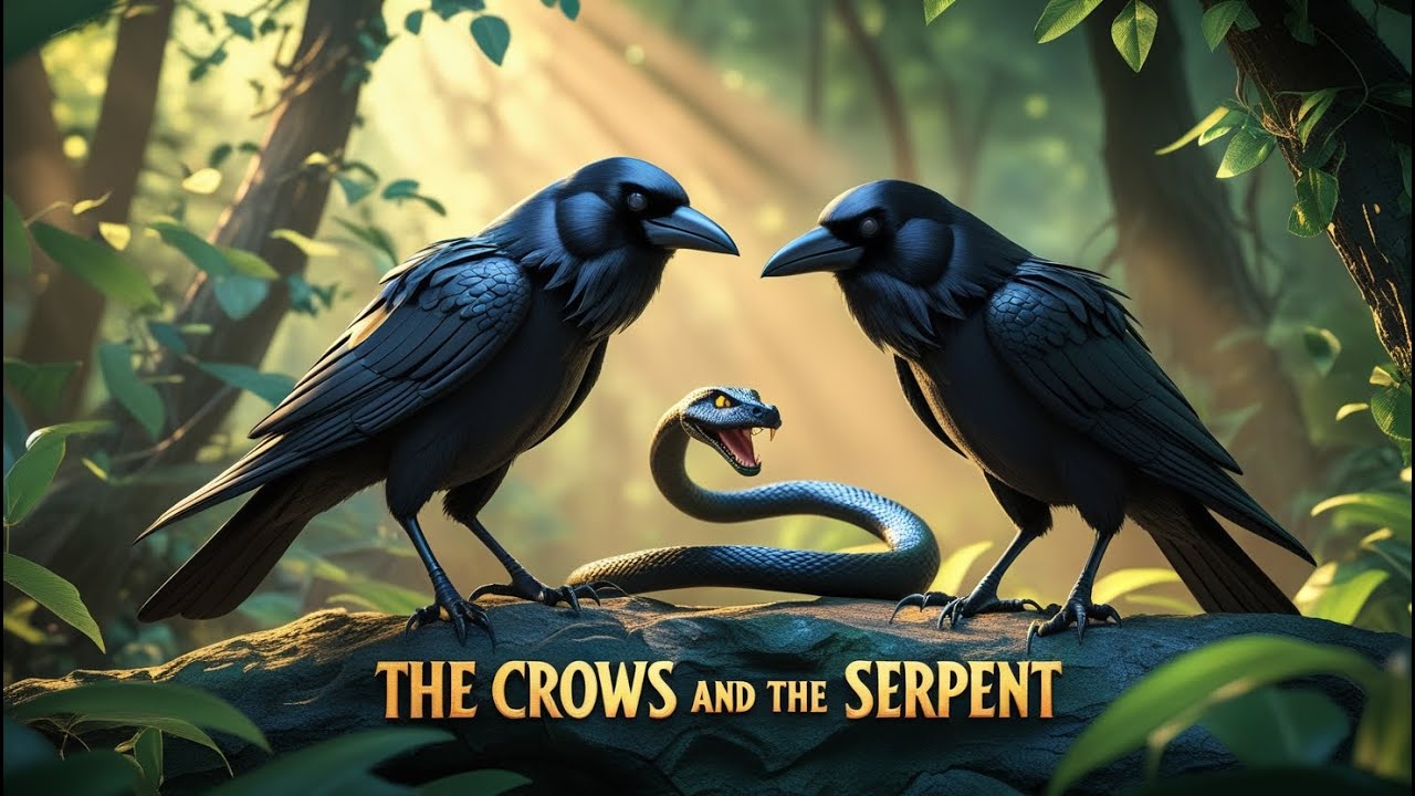 Crows and Snake | Kids Moral Stories | Bedtime Stories for Kids ...