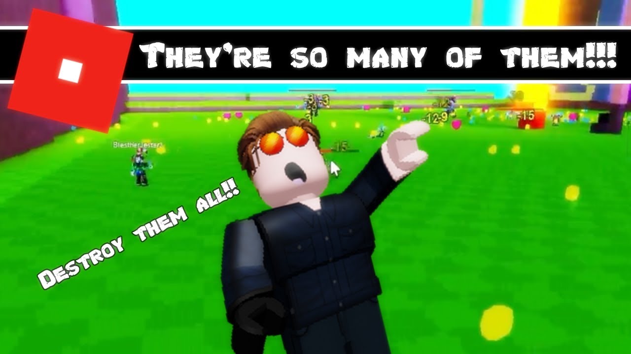 Roblox - Fighting giant robots, Explosion attacks, & other crazy stuff ...