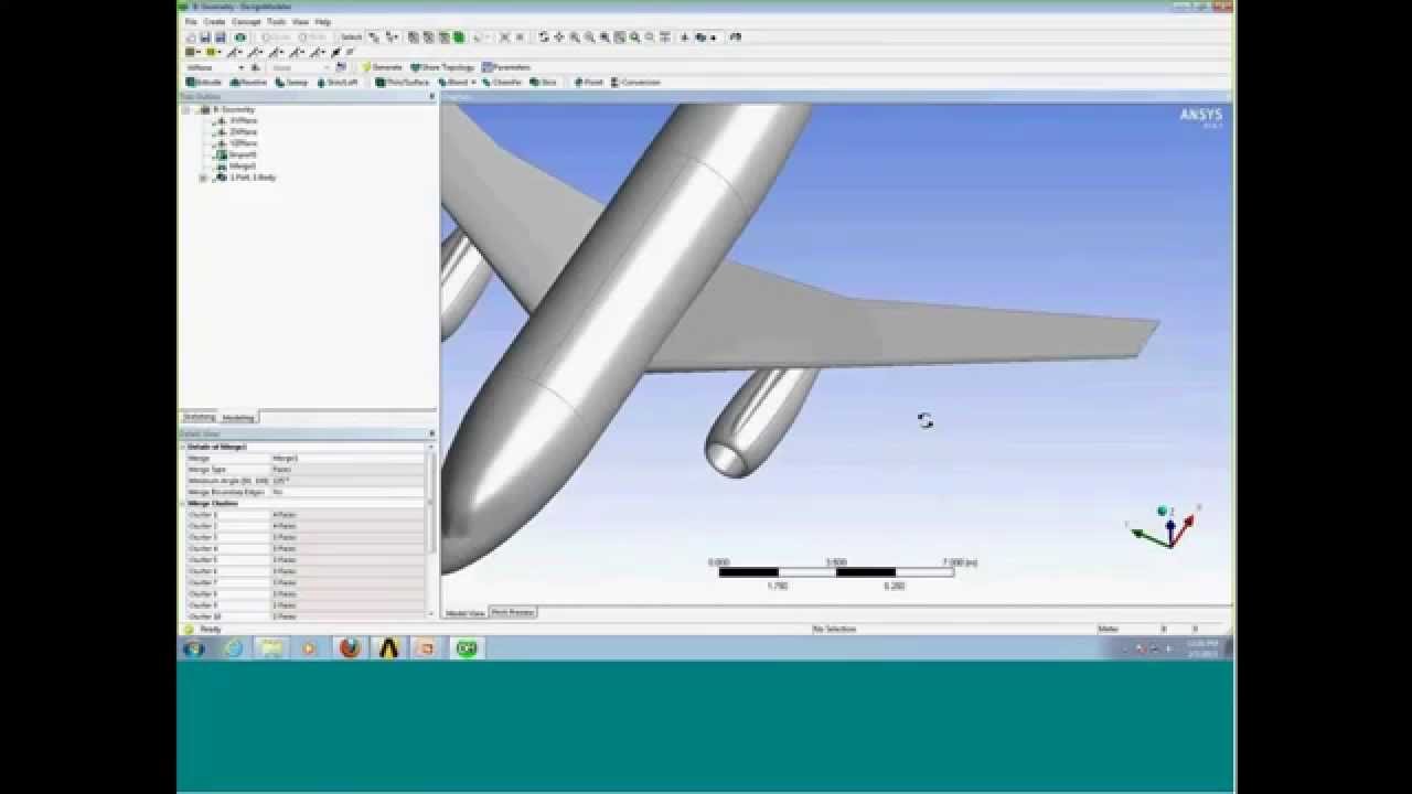 Building Flow Domains with DesignModeler | ANSYS e-Learning | CAE ...