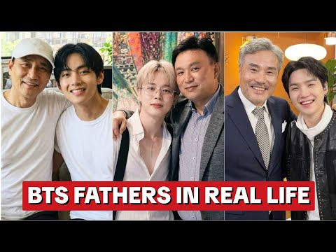 BTS Members With Their Fathers in Real Life 2026 | Rare Family Photos #bts #family 