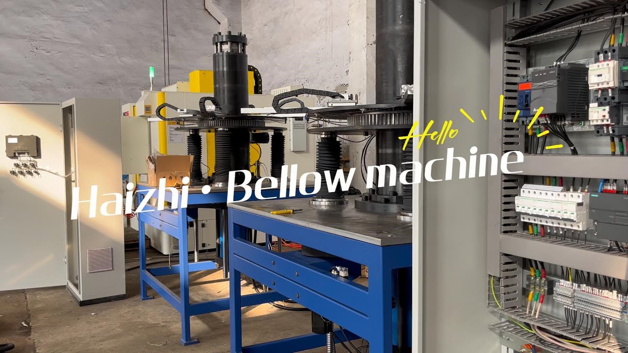 Metal bellows expansion joints forming machine DN300-1200 in the ...