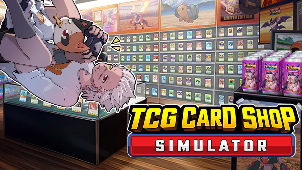 [TCG Card Shop Simulator] me, card shop owner - YouTube