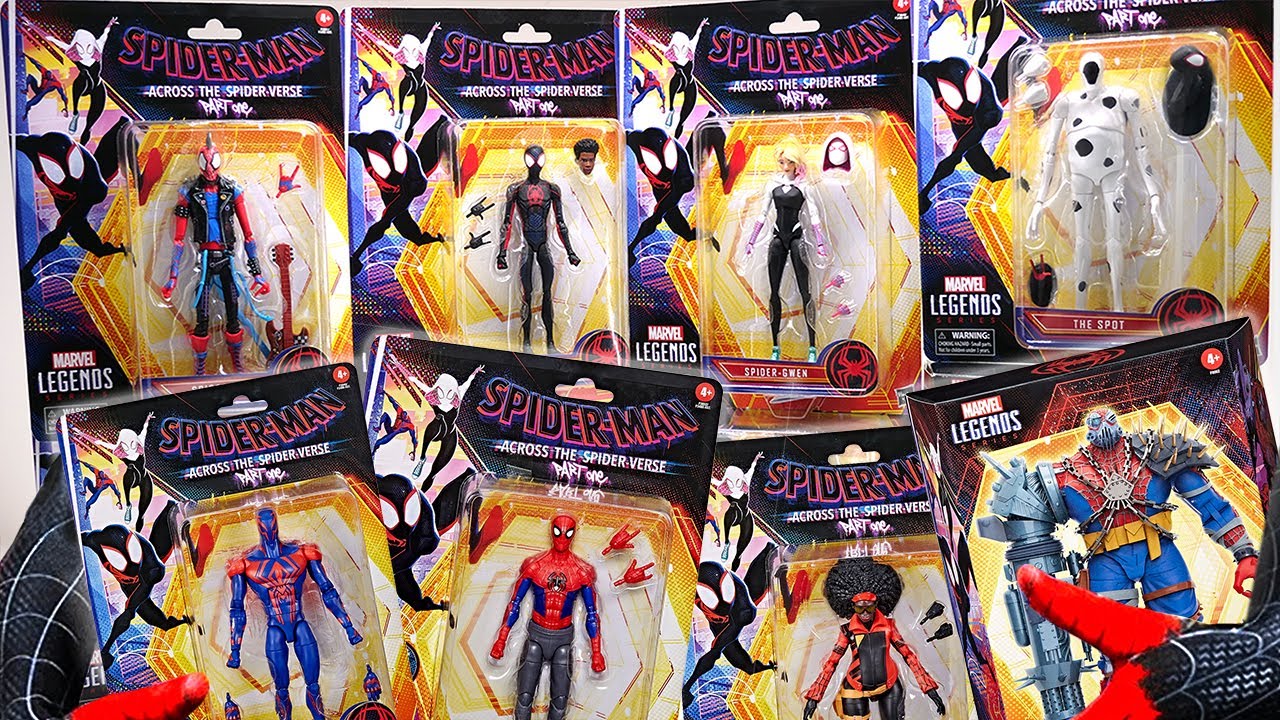 Marvel Spiderman Unboxing Toys Review ASMR - YouTube