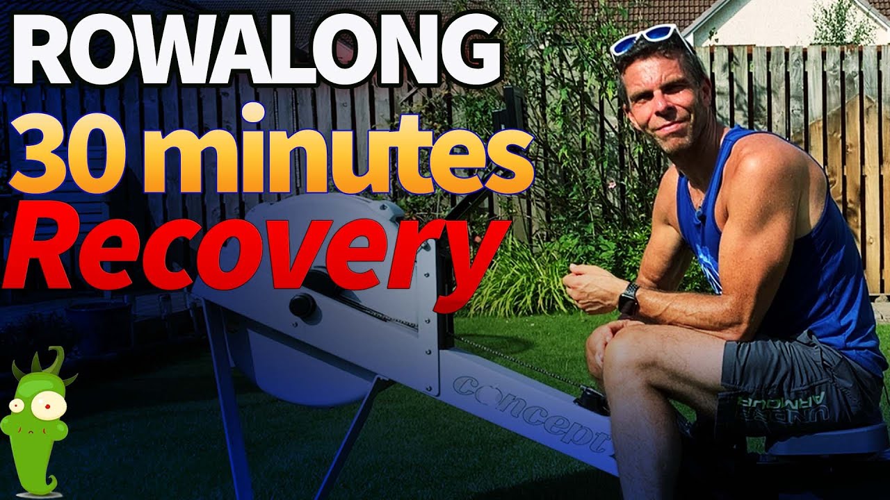 30 mins 20spm Indoor Rowing Workout - Recovery Row - 10KW4S4 - YouTube