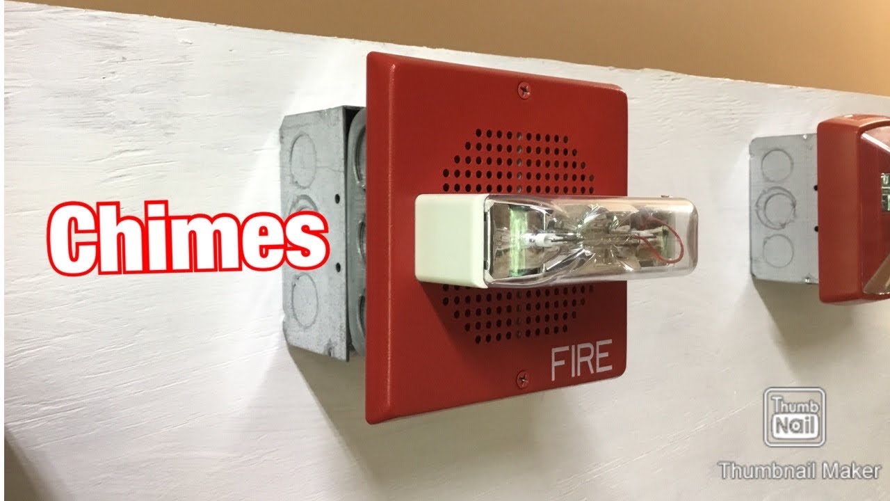 Fire Alarm System Test 21 | Code 3 Chime Strobe - YouTube